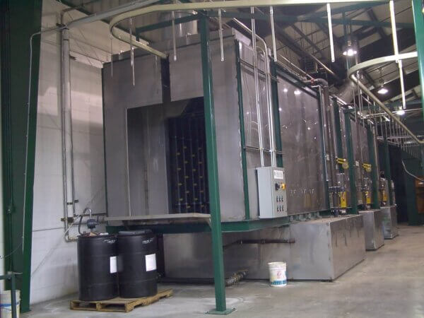 Industrial Washers For Powder Coating Lines