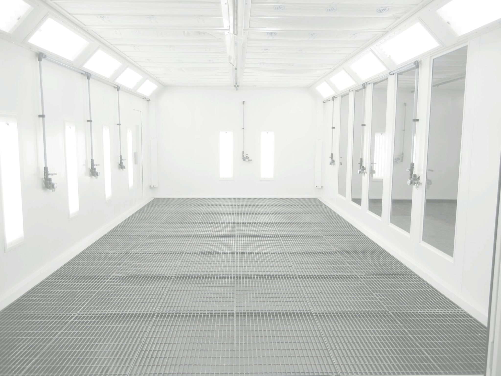 Commercial Open Face Paint Booths From Spray-Tech